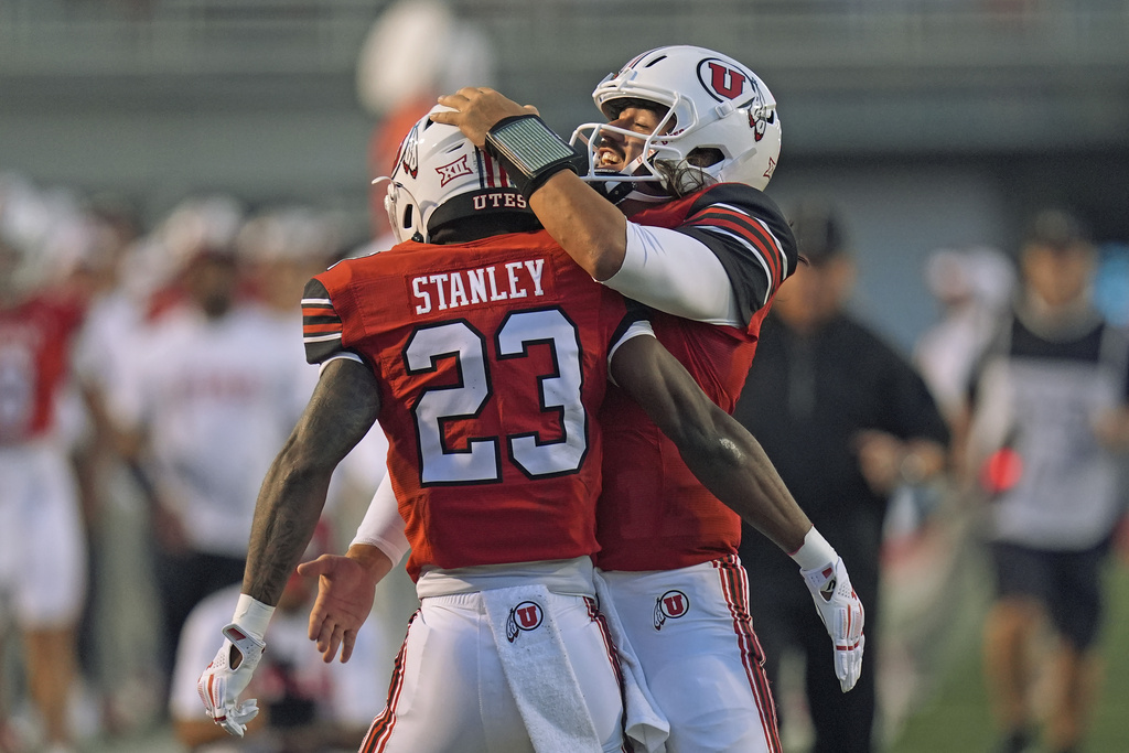 Cam Rising throws 5 TDs in return from injury as No. 12 Utah rolls past ...